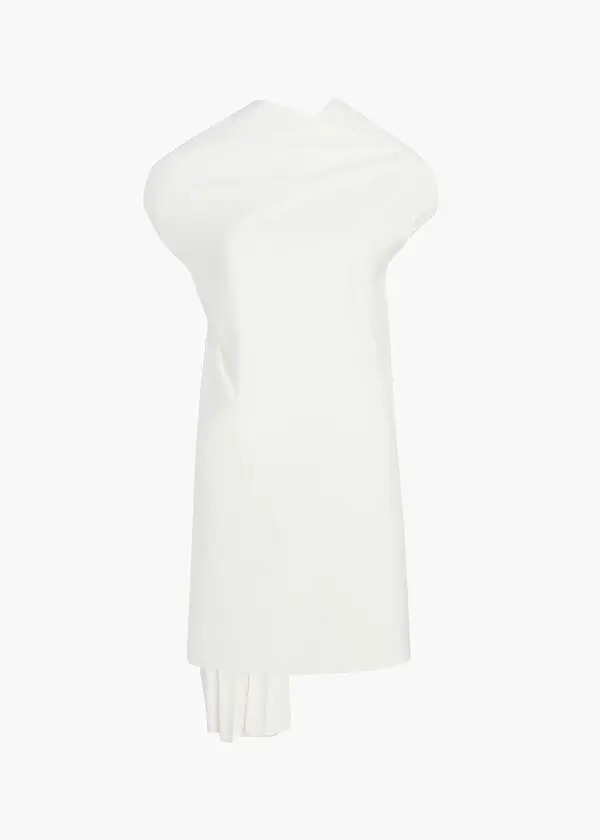 Khaite Tatia Dress - Chalk