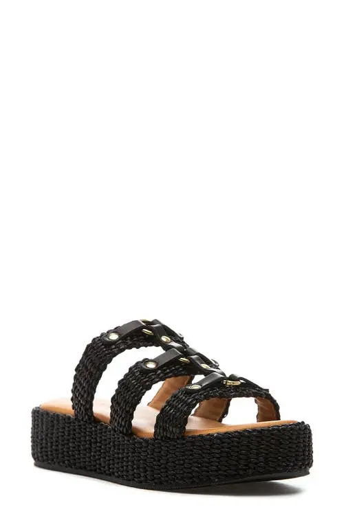275 CENTRAL Sophia Platform Sandal - Black