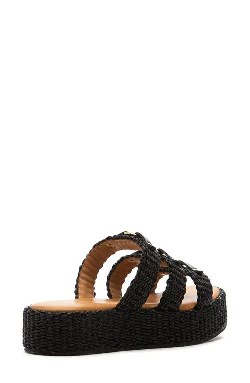 275 CENTRAL Sophia Platform Sandal - Black