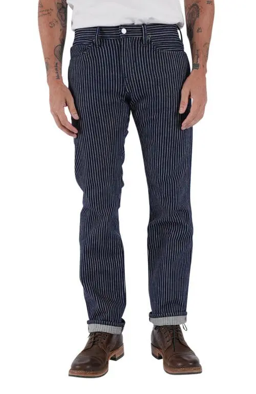 HIROSHI KATO The Hammer Straight Leg 14-ounce Stretch Selvedge Jeans - Rinse