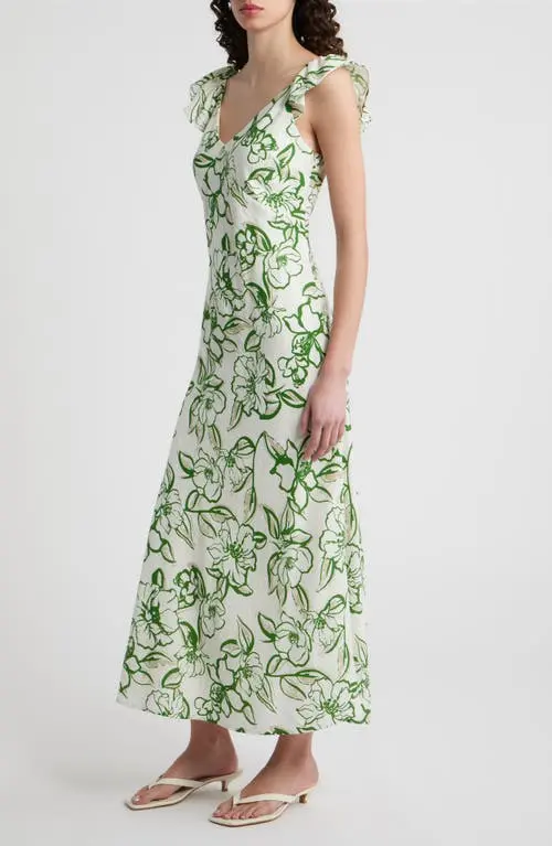 Sam Edelman Petal Sketch Maxi Dress