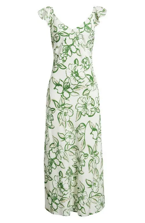 Sam Edelman Petal Sketch Maxi Dress