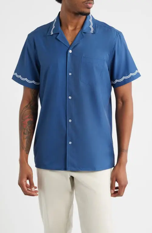 MAVRANS Waves Performance Camp Shirt