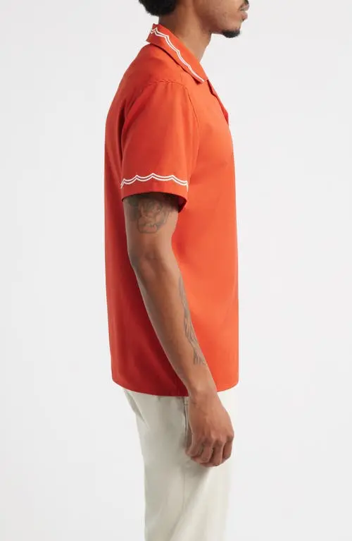 MAVRANS Rust Waves Performance Camp Shirt