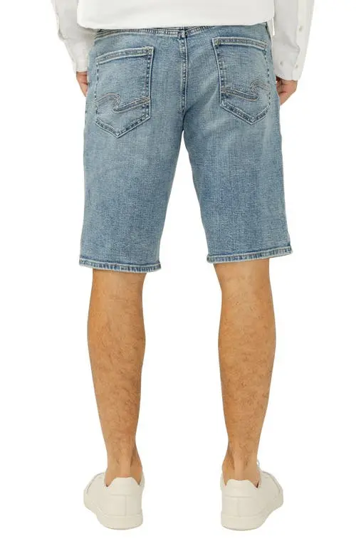 SILVER JEANS CO. Zac Relaxed Fit Denim Shorts