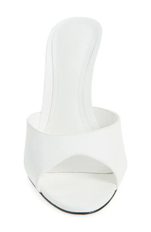 Schutz Cloe Slide Sandal - White