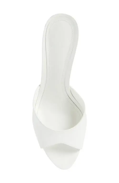 Schutz Cloe Slide Sandal - White