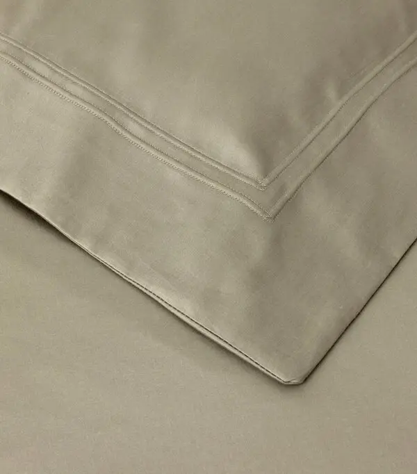 YVES DELORME Triomphe Kaki Duvet Cover - Green