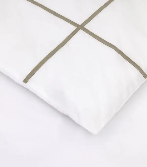 YVES DELORME Athena Duvet Cover - Green