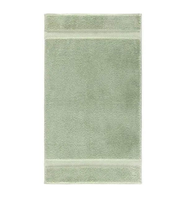 YVES DELORME Toile Hand Towel - Green