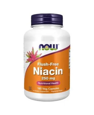 NOW FOODS Flushno Changefree Niacin 250 Mg 180 Caps - No Color