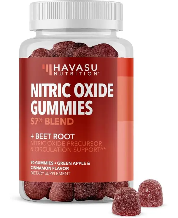 HAVASU NUTRITION Nitric Oxide Gummies For - No Color