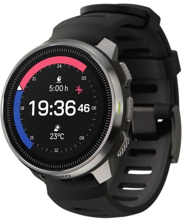 Suunto Diver Watch With Amoled Touchscreen - Black