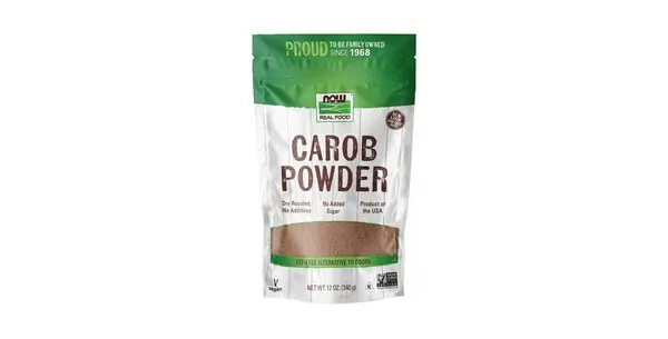 NOW FOODS Carob Powder Roasted - No Color