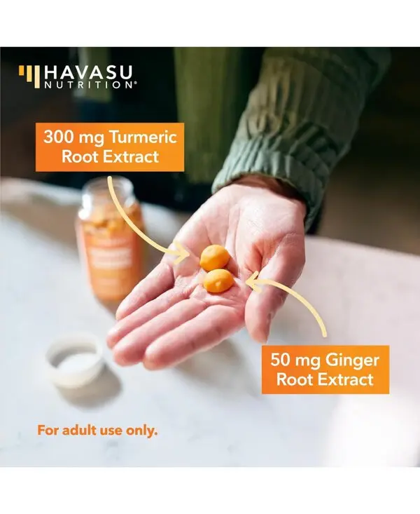 HAVASU NUTRITION Turmeric & Ginger Gummies