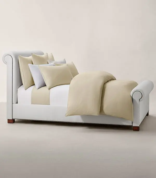 Ralph Lauren Cotton Player King Duvet Cover - Beige