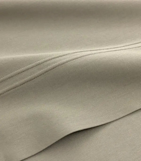 YVES DELORME Triomphe Kaki Flat Sheet