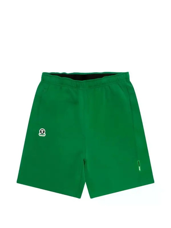 AAPE BY *A BATHING APE Logo Embroidery Shorts