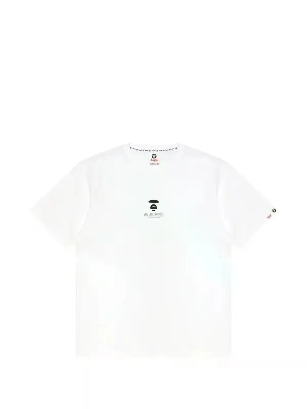 AAPE BY *A BATHING APE Logo-print T-shirt - White