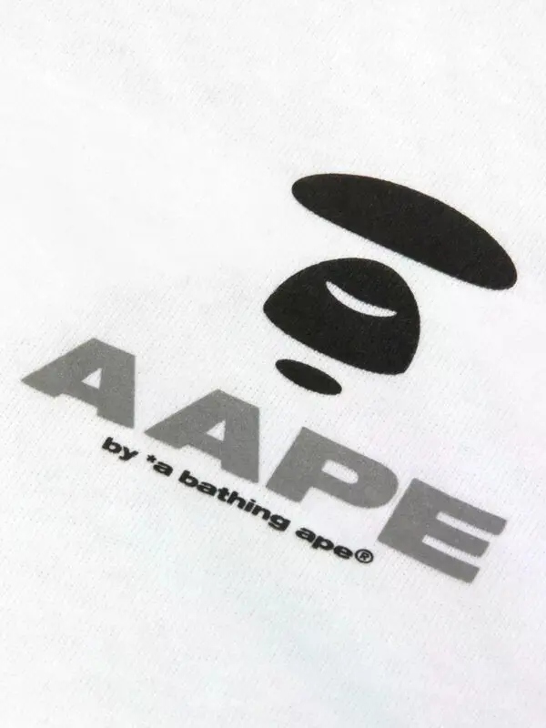AAPE BY *A BATHING APE Logo-print T-shirt