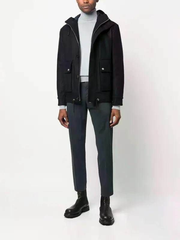 PT TORINO Chino Trousers With Feather Detail