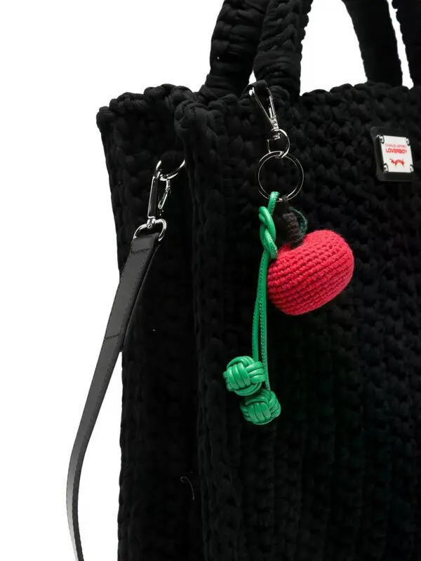 CHARLES JEFFREY Apple-charm Tote Bag