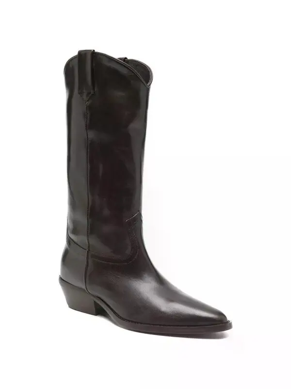 JULIE DEE Pointed Cowboy Boots