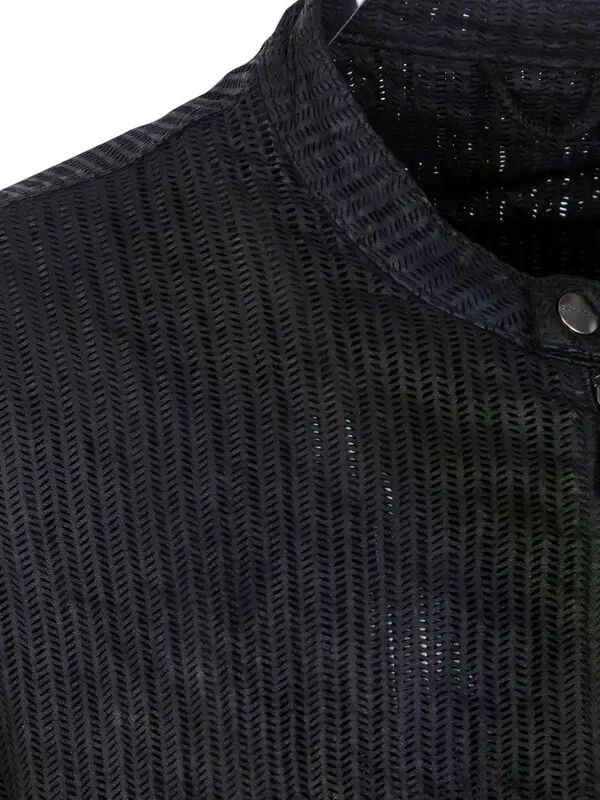 GIORGIO BRATO Zipped Jacket - Black