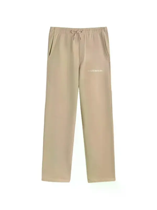 LES HÉRITIERS Logo-detail Trousers - Neutrals