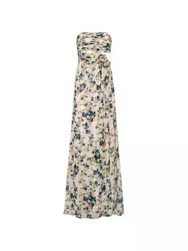 Cinq À Sept Magy Strapless Gown - Neutrals