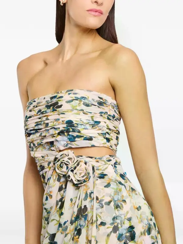 Cinq À Sept Magy Strapless Gown - Neutrals
