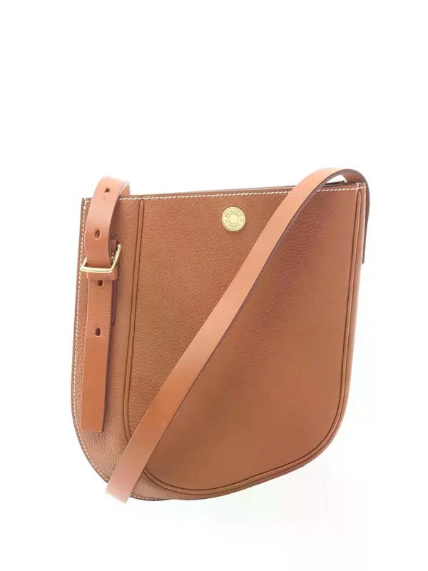 Hermès 2021 Togo Cavaliere 21 Crossbody Bag - Brown