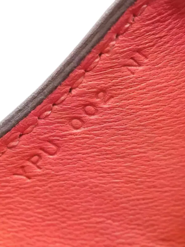 Hermès 2020 Evercolor Trim Duo 24 Crossbody Bag - Pink