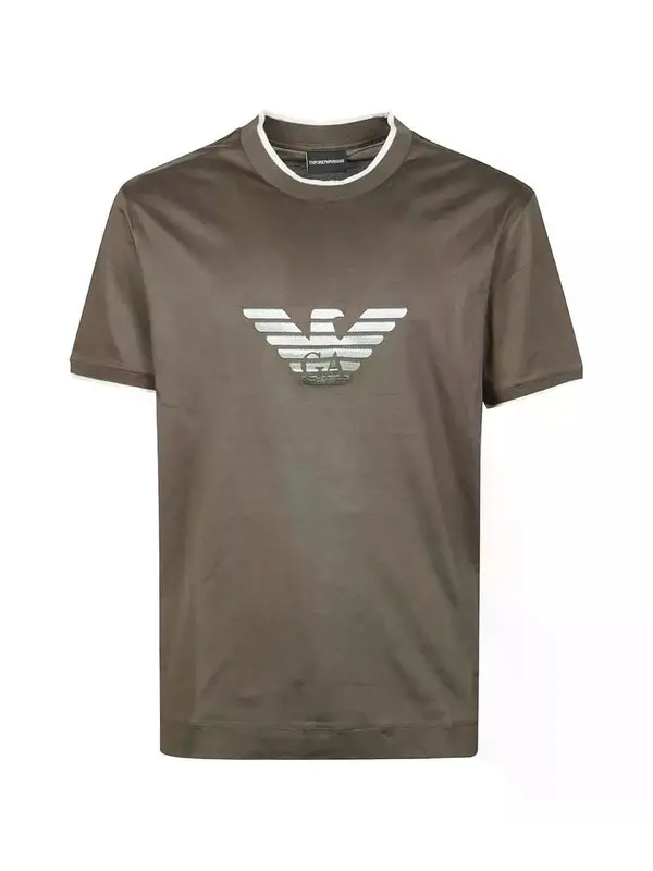 Emporio Armani Eagle Applique T-shirt