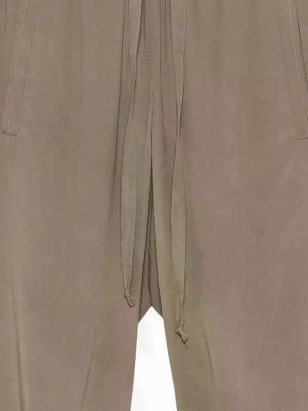 Kristensen Du Nord Drawstring Trousers - Green