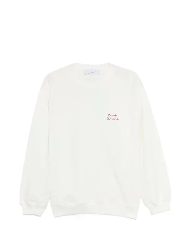Giada Benincasa Embroidered Sweatshirt - White