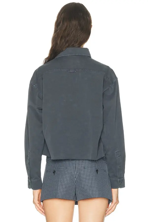 Miu Miu Denim Button-down Top