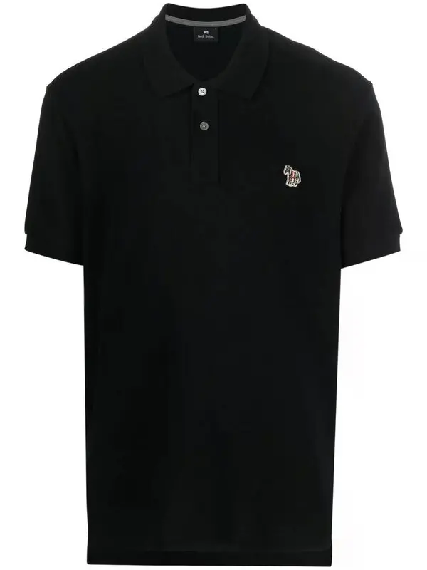 Paul Smith Logo-patch Short-sleeve Polo Shirt