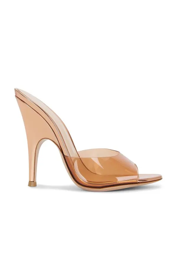 GIANVITO ROSSI Mule Sandal - Rose Gold