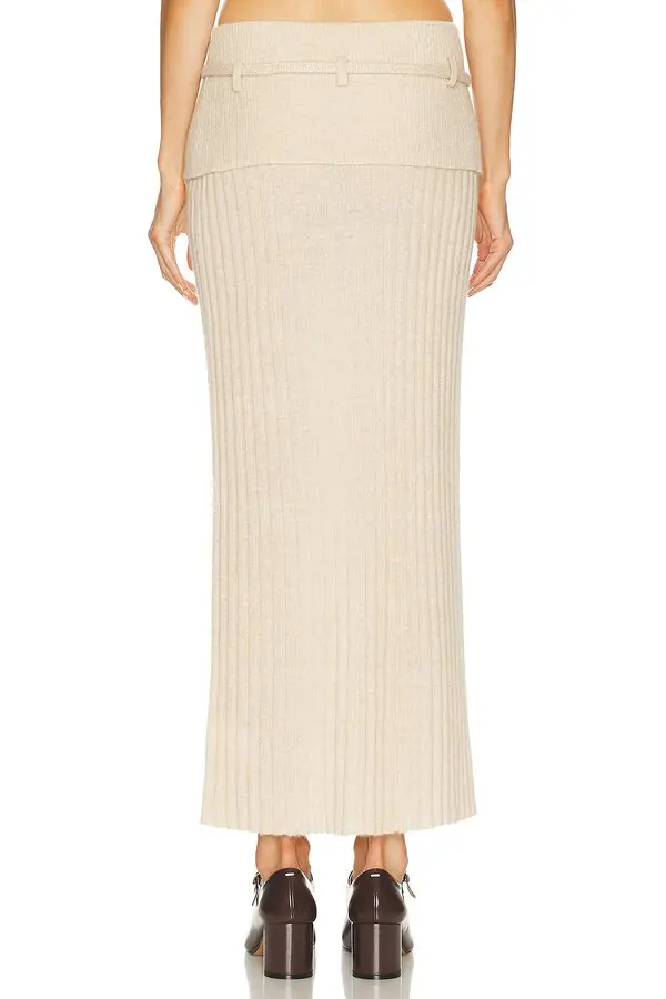 Guest In Residence Lia Skirt - Sandstone