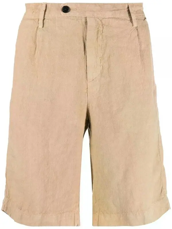 Massimo Alba Mid-rise Cotton Shorts
