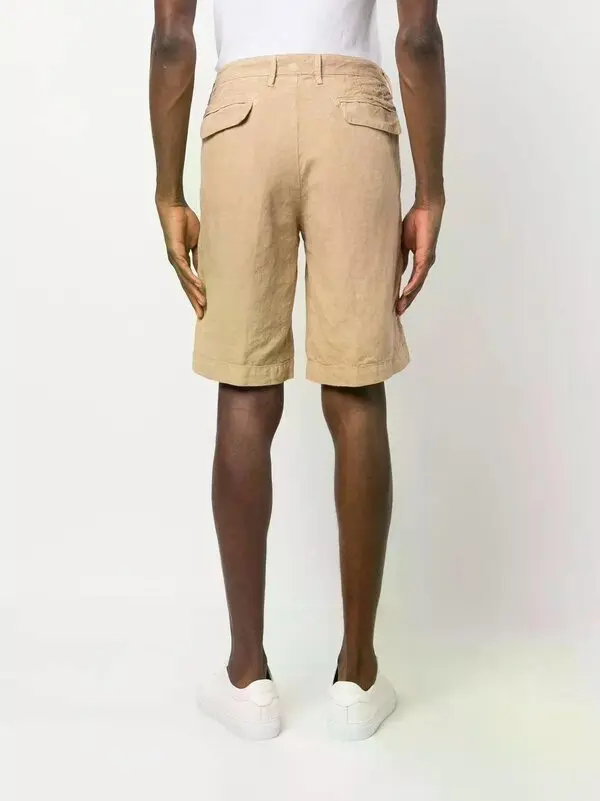Massimo Alba Mid-rise Cotton Shorts