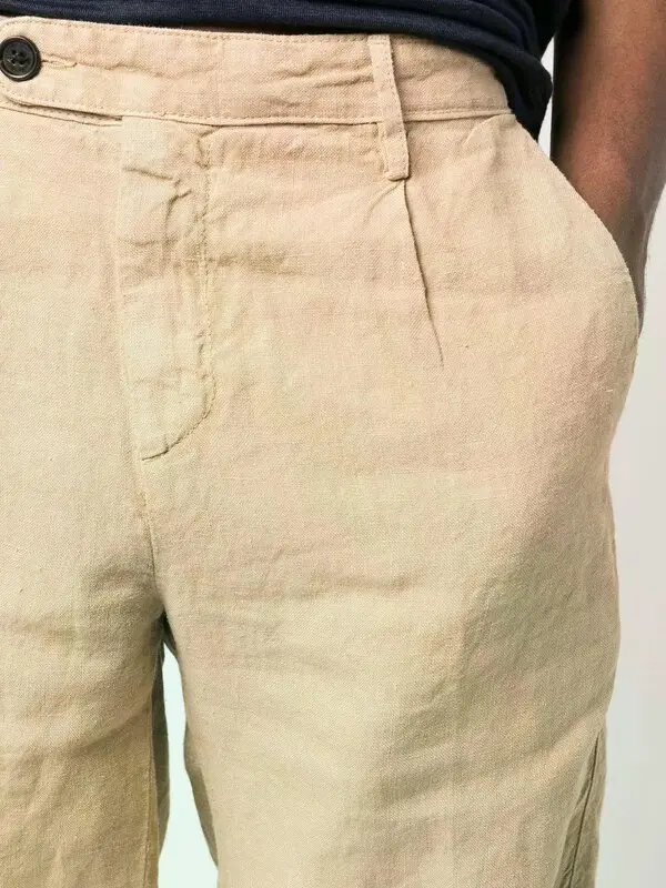 Massimo Alba Mid-rise Cotton Shorts