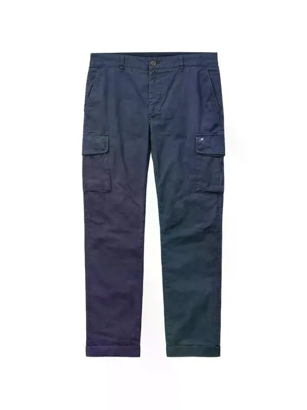 MASON'S Cargo Trousers With Patch Pockets - Blue