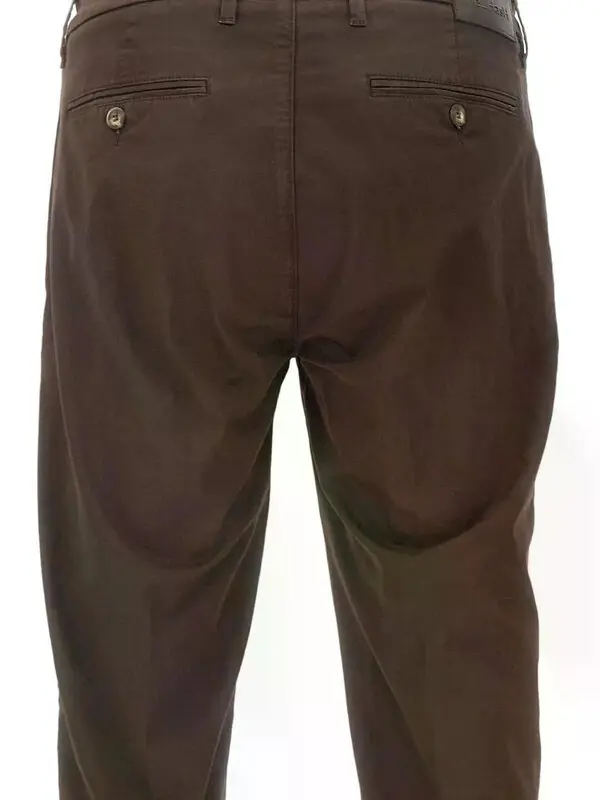 RE-HASH M U C H A Button Chinos - Brown