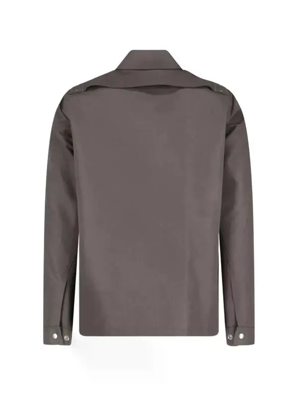 Rick Owens Jumbo Faun Snap-closures Shirt