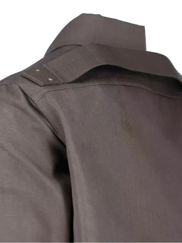 Rick Owens Jumbo Faun Snap-closures Shirt