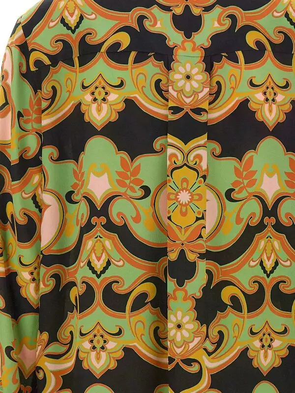 Etro Printed Silk Shirt