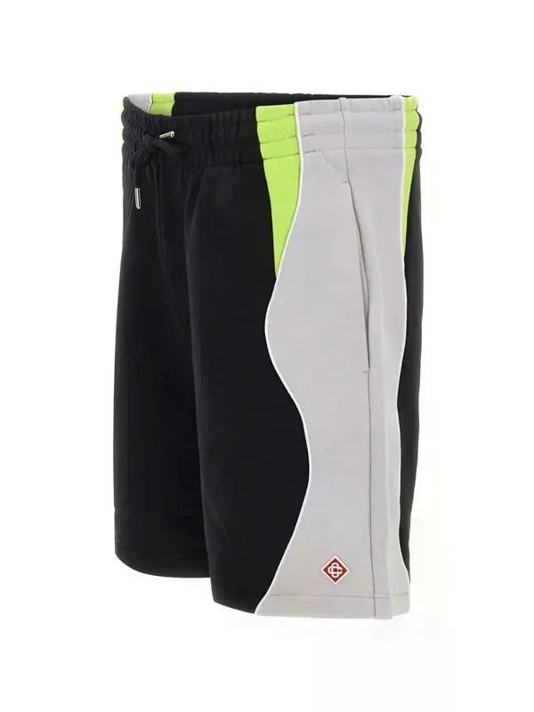 Casablanca Colour-block Logo Shorts