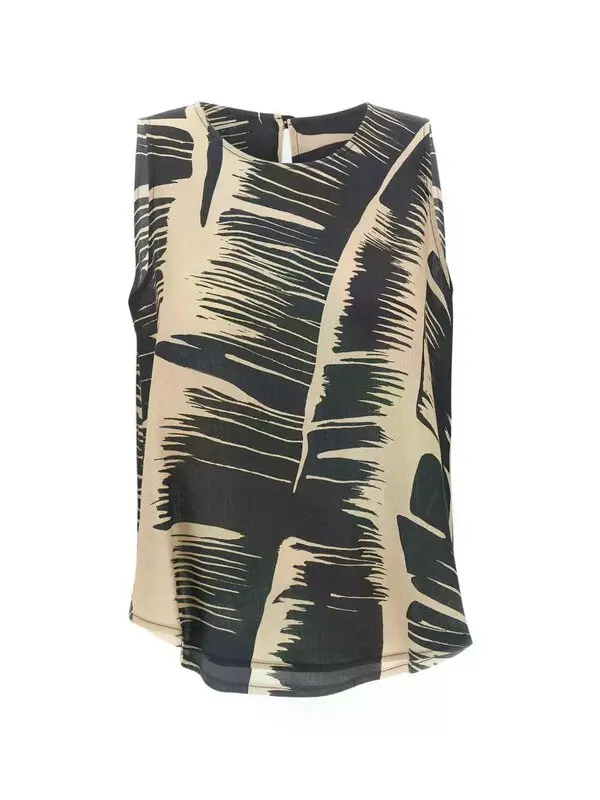 KAOS Brushstroke Print Tank Top